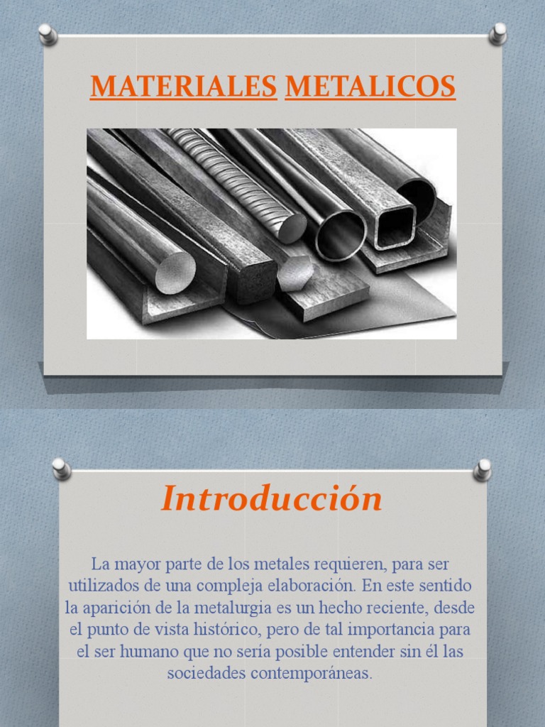 Clasificación y propiedades de metales | PDF