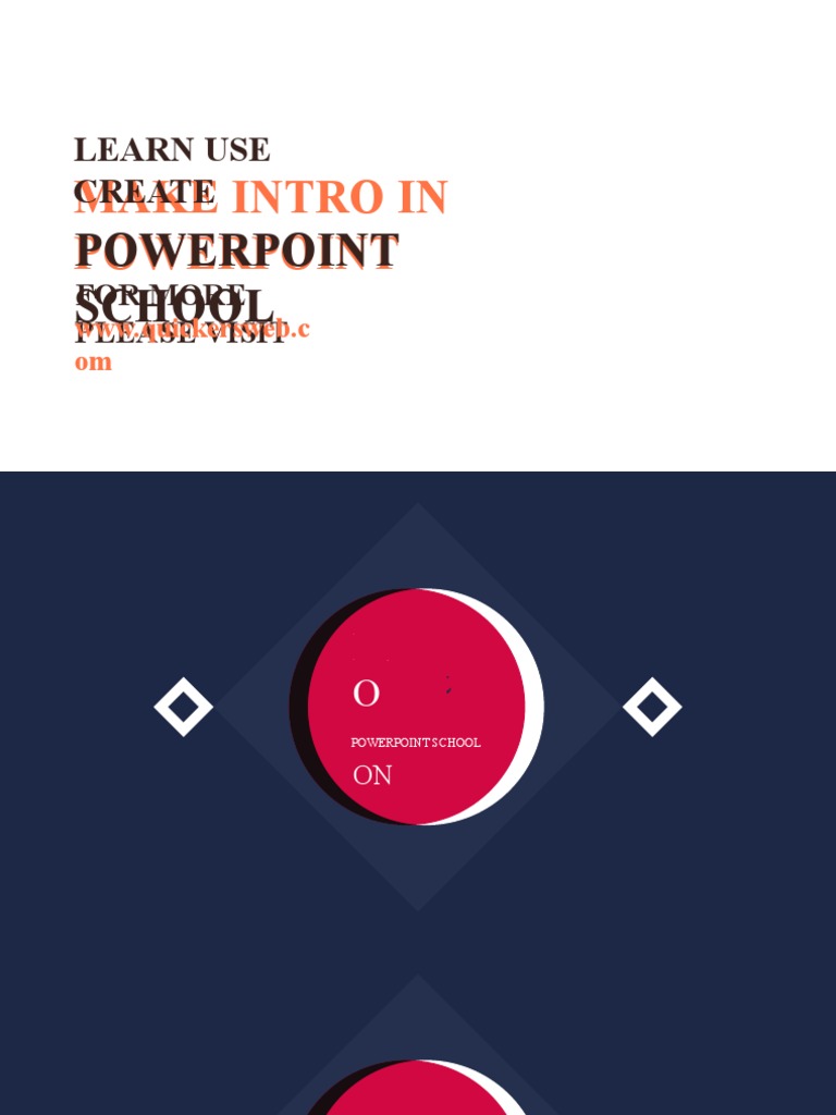 Make Intro in PowerPower by PowerPoint School | PDF