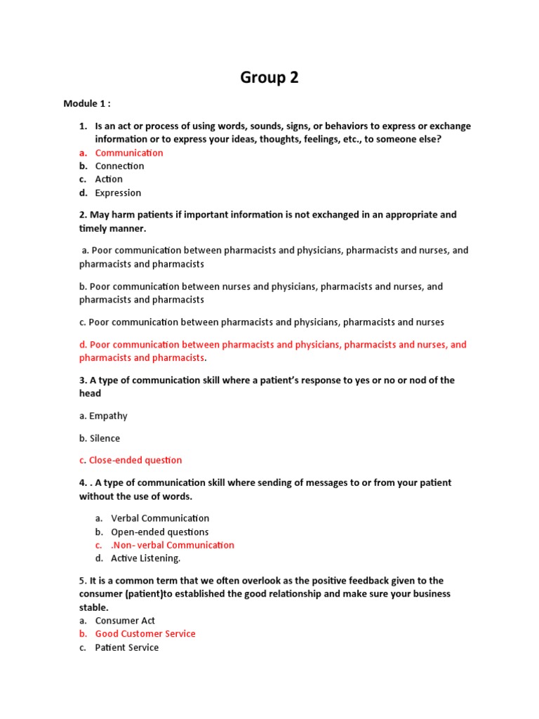 By Group Questionnaire | PDF | Prescription Drugs | Over The Counter Drug