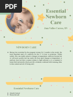 Unang Yakap: Essential Newborn Care (ENC) Protocol | PDF ...