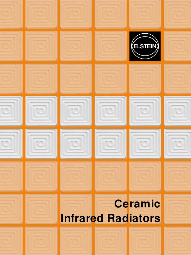 Elstein Infrared Radiators Overview | PDF | Electromagnetic Spectrum ...