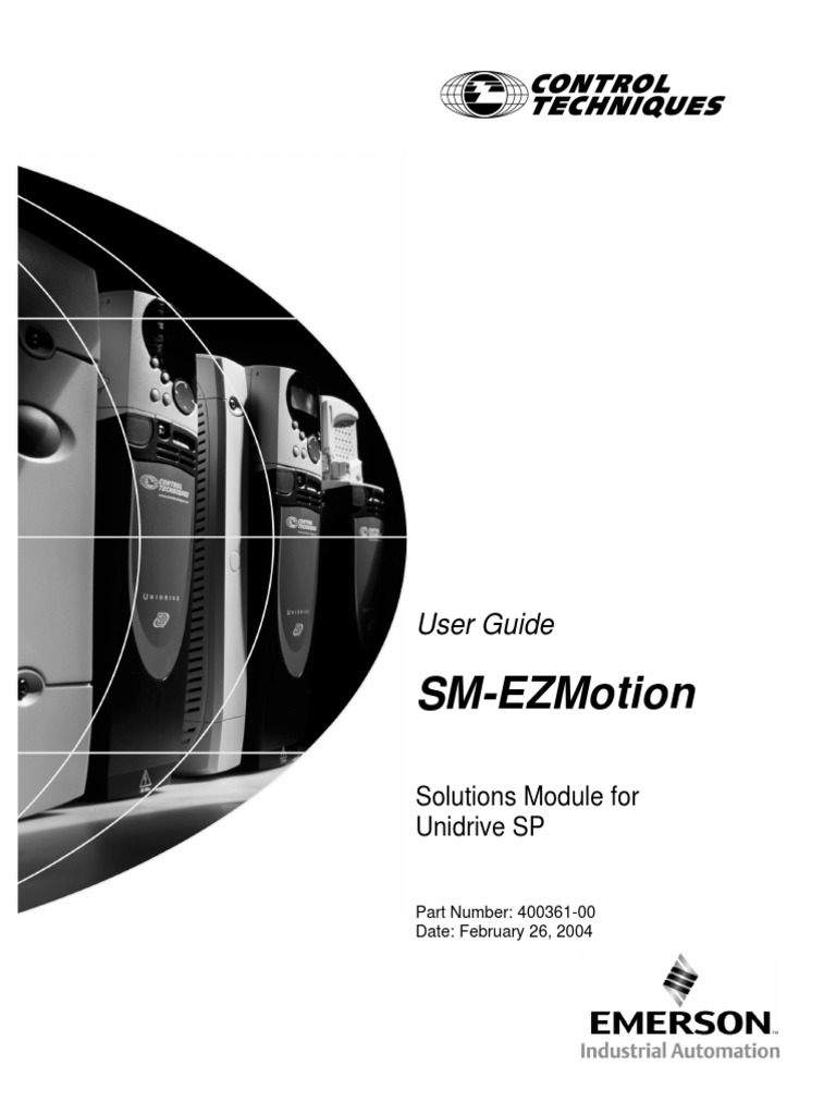 Sm-Ezmotion: User Guide | PDF | Ac Power Plugs And Sockets | Electrical ...