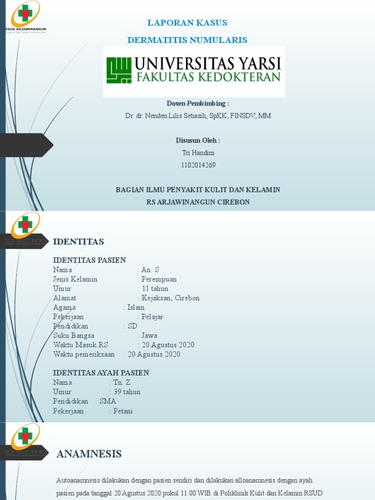 Dermatitis Numularis Lapkas | PDF