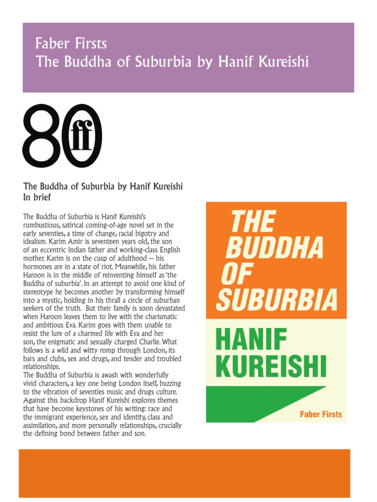 Faber Book Club: The Buddha of Suburbia by Hanif Kureishi | PDF