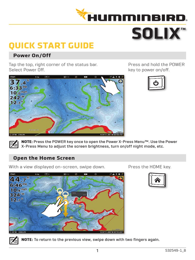 Solix: Quick Start Guide | PDF | Menu (Computing) | Icon (Computing)