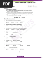 Uasa Math Year 1 | PDF