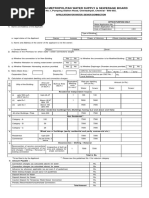 Delhi Water & Sewer Connection Form | PDF | Identity Document | Deed