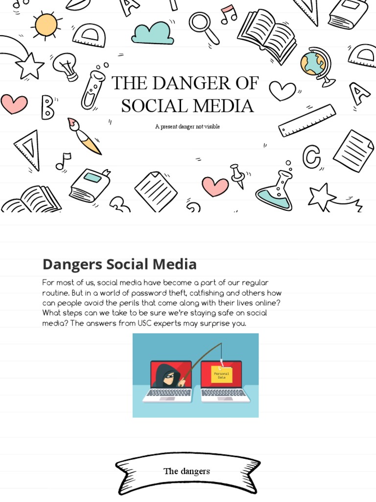 The Danger of Social Media | PDF | Security Hacker | Social Media