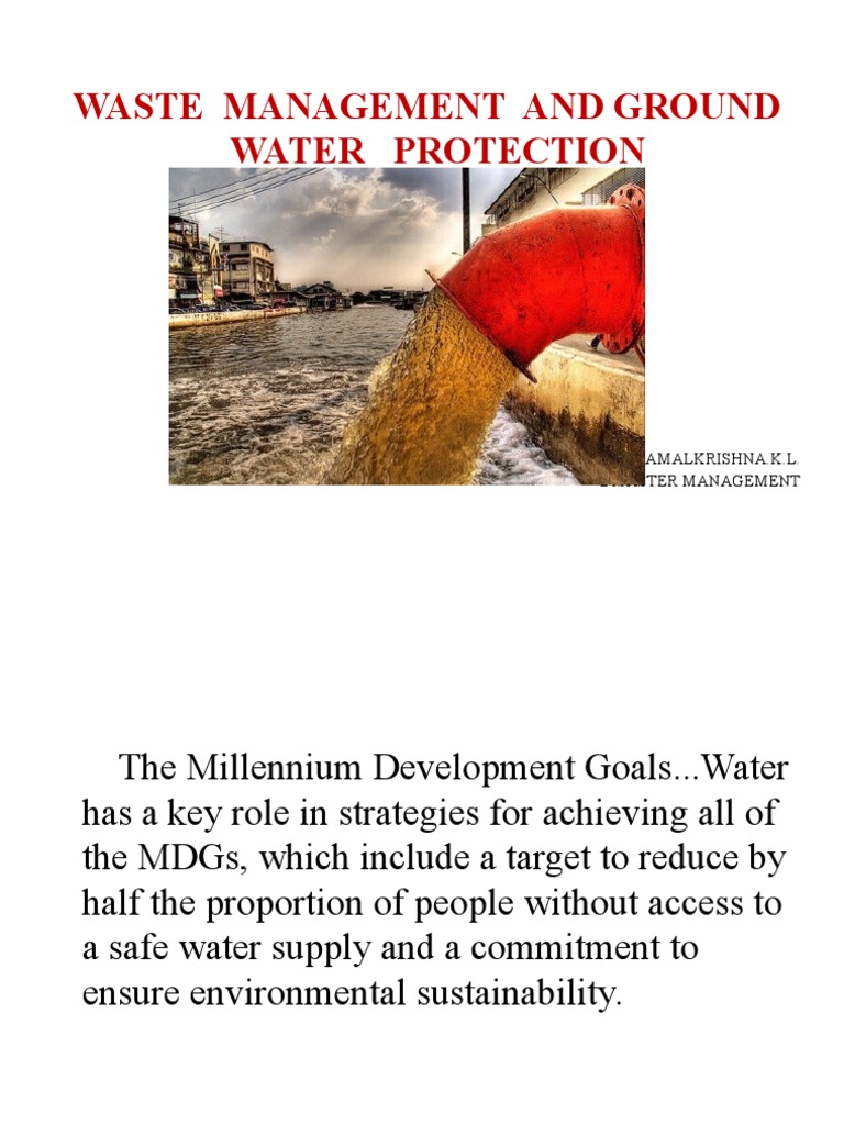 Groundwater Contamination Through Waste Disposal | PDF | Groundwater ...