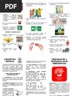 Triptico Brigadas | PDF | Emergencia | Valores