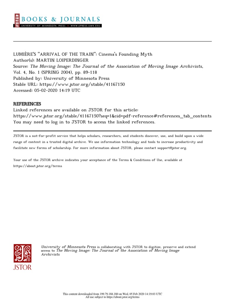 LOIPERDINGER Cinemas Founding Myth | PDF | Movie Theater | Camera