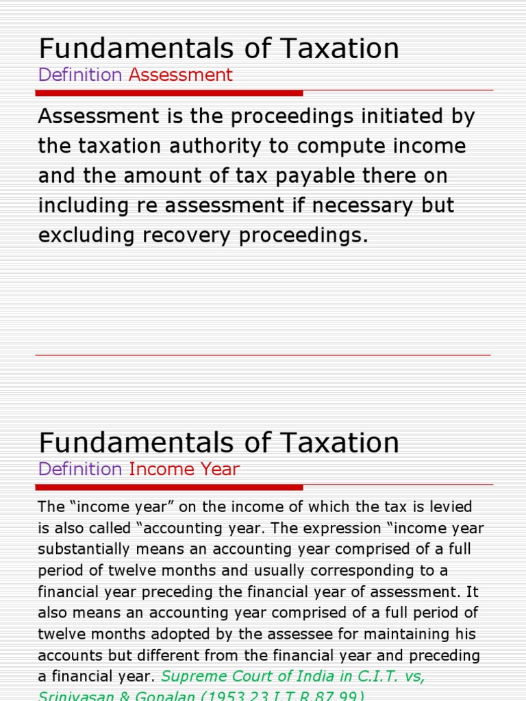Fundamentals of Taxation | PDF | Income Tax | Taxes
