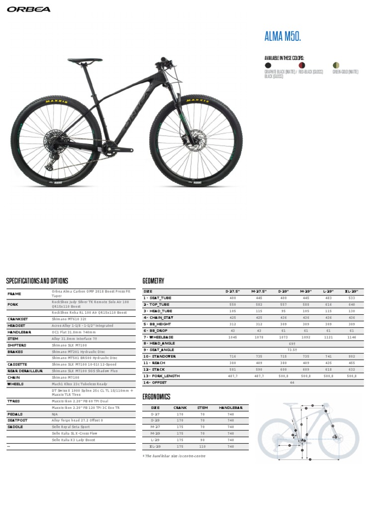 ALMA M50.: Available in These Colors | PDF | Vehicle Parts | Human ...