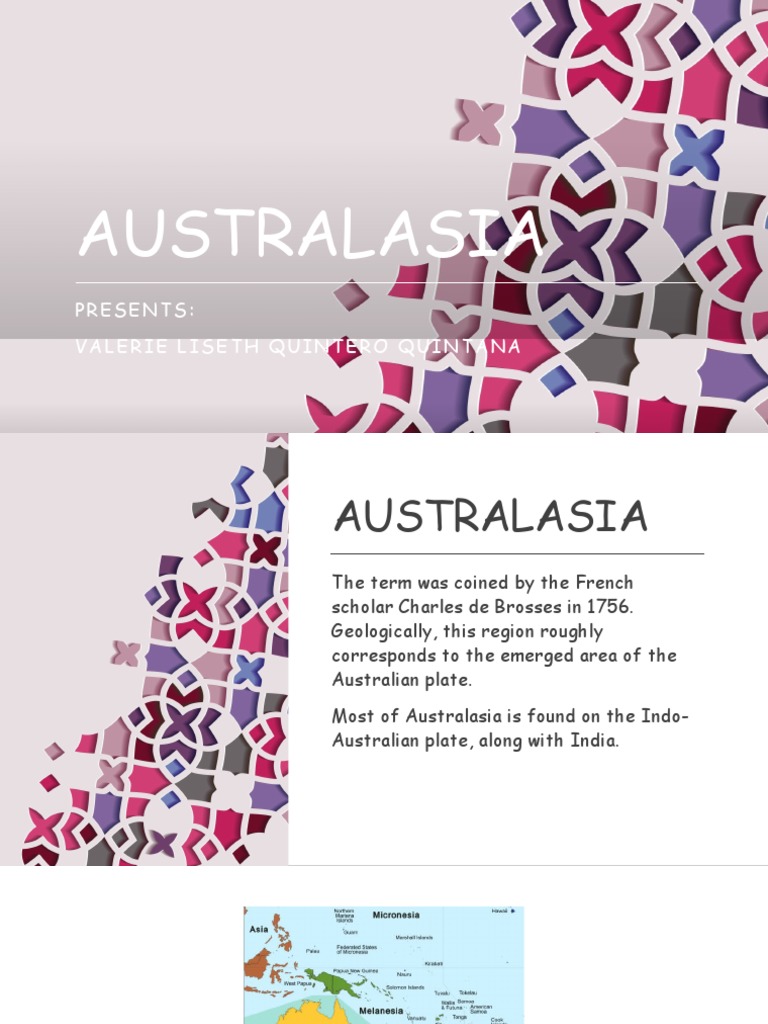 Australasia: Presents: Valerie Liseth Quintero Quintana | PDF