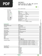 Product Data Sheet: Motor-Mechanism - MCH - 220..240 V AC | PDF