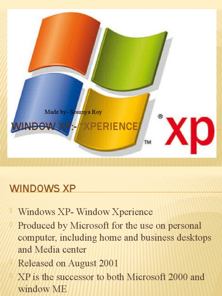 Windows XP | PDF | Windows Xp | Microsoft Windows