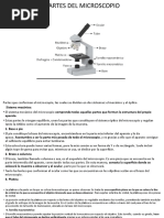 Partes Del Microscipio | PDF | Lente de la cámara | Microscopio