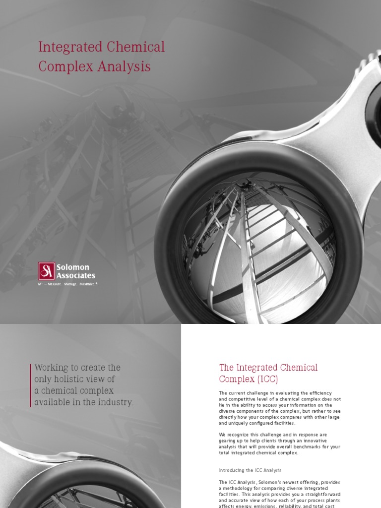 Integrated Chemical Complex Analysis | PDF | Benchmarking | Reliability ...