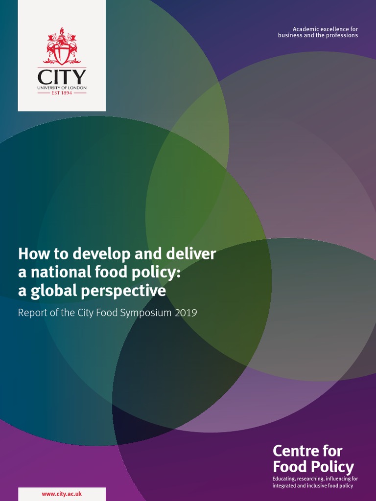 Developing National Food Policies | PDF | Sustainability | Foods