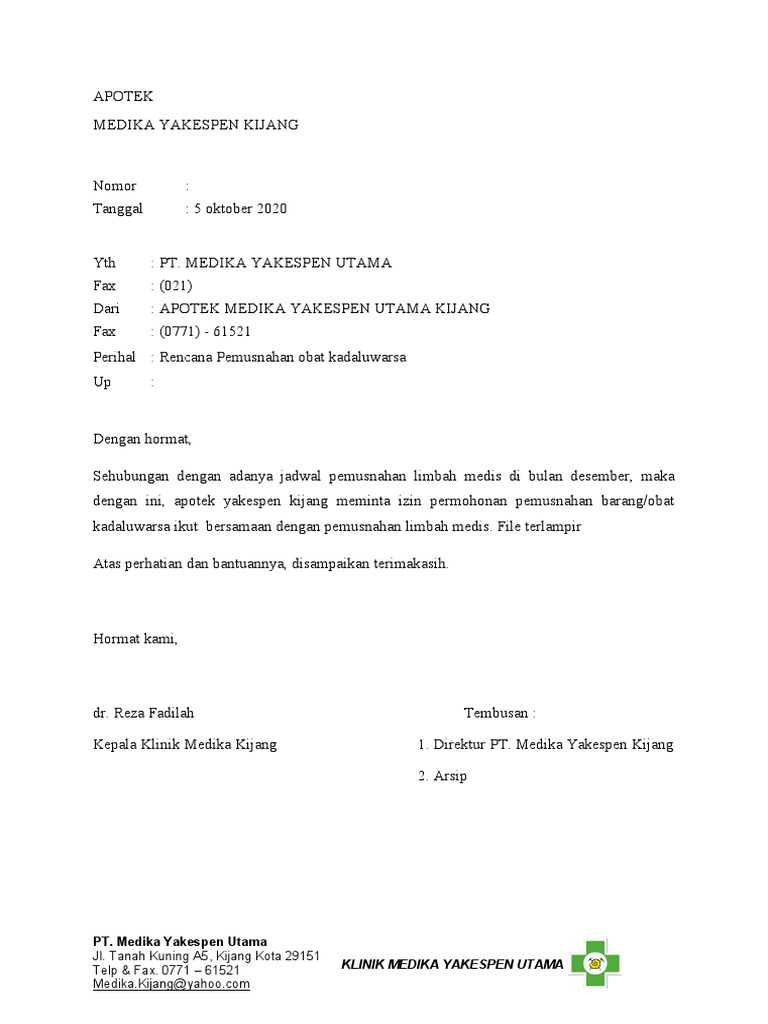 Pemusnahan Obat Kadaluwarsa Yakespen | PDF