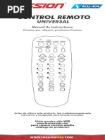 ¿Cómo Programar El Control Remoto Universal Mitzu Mrc-Uni6 - Códigos para Control Remoto ...