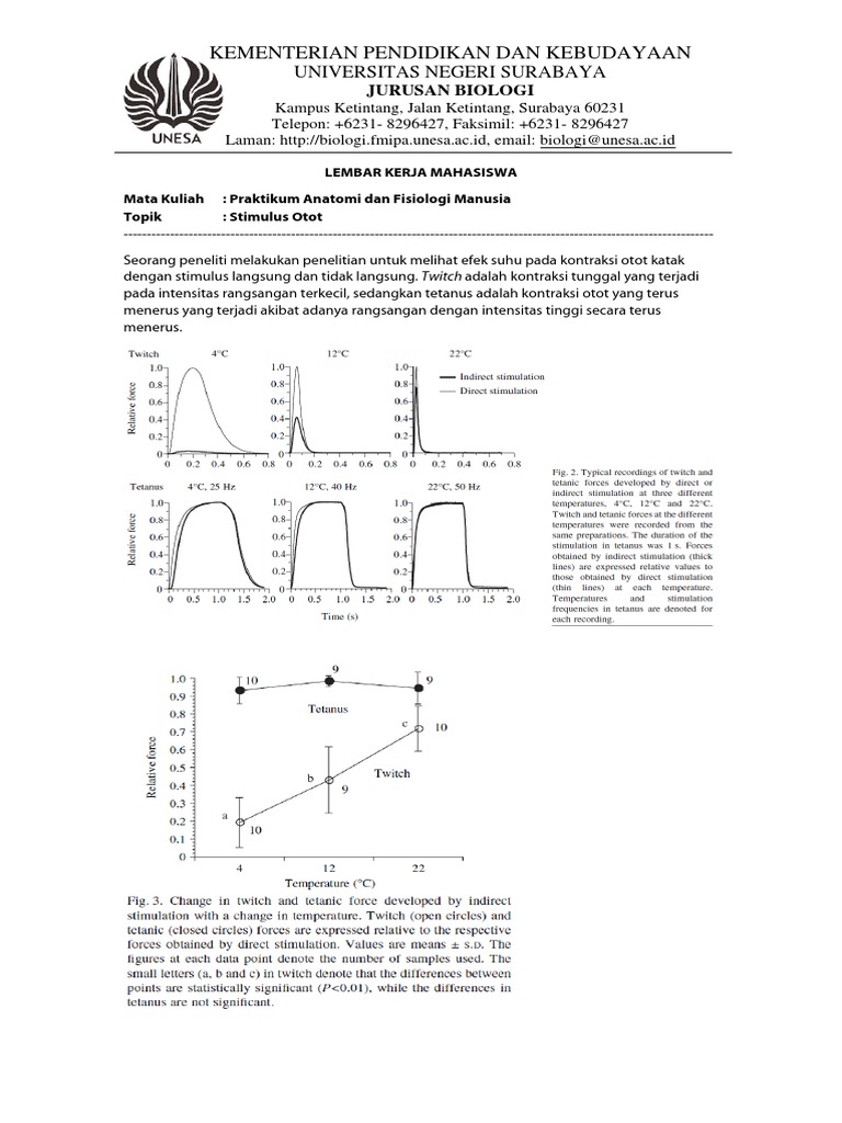 LKM 1 - Stimulus Otot PDF | PDF | Kesehatan Holistik