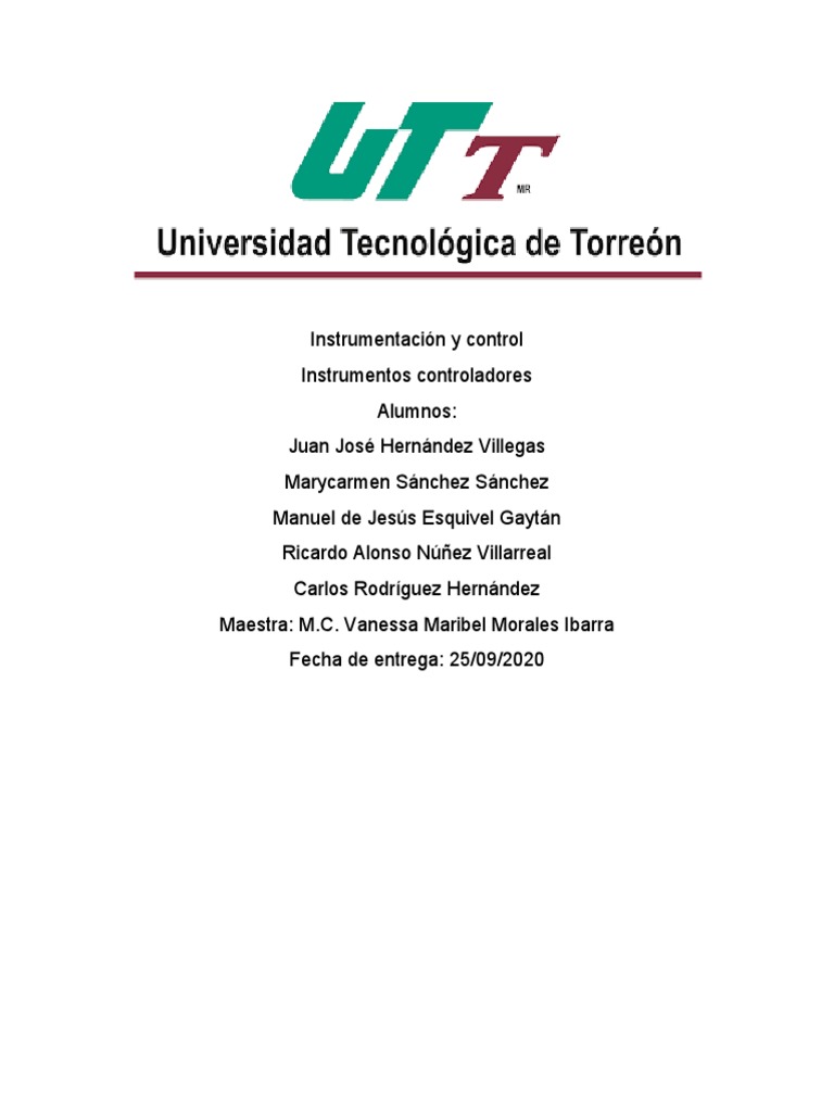 Tipos de Controladores Industriales | PDF | Sistema de control ...