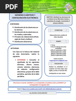 Configuración Electronica de Elementos Aplicación Del Principio de ...