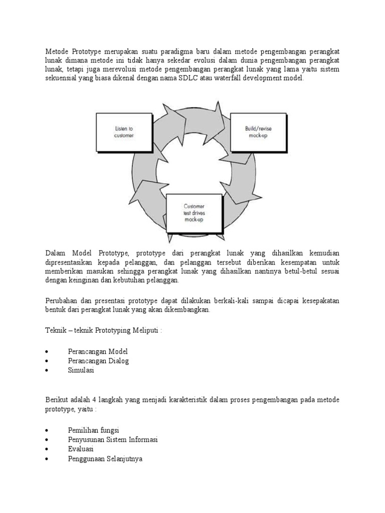 Metode Prototype | PDF