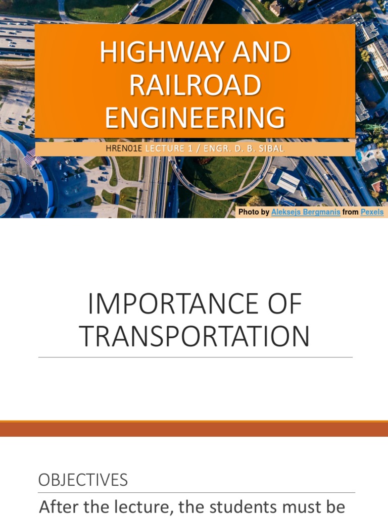 Introduction to Transportation Engineering: A Foundation for Planning ...