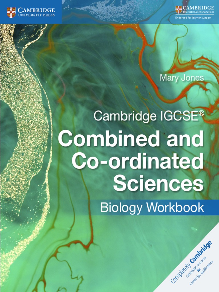 Cambridge IGCSE Combined and Coordinated Sciences Biology Workbook ...
