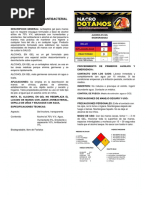 Rombo NFPA Thinner | PDF