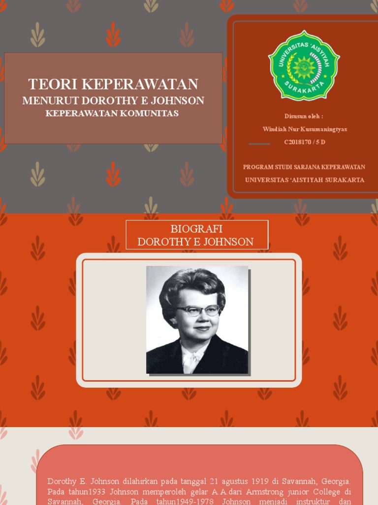 Dorothy E Johnson | PDF