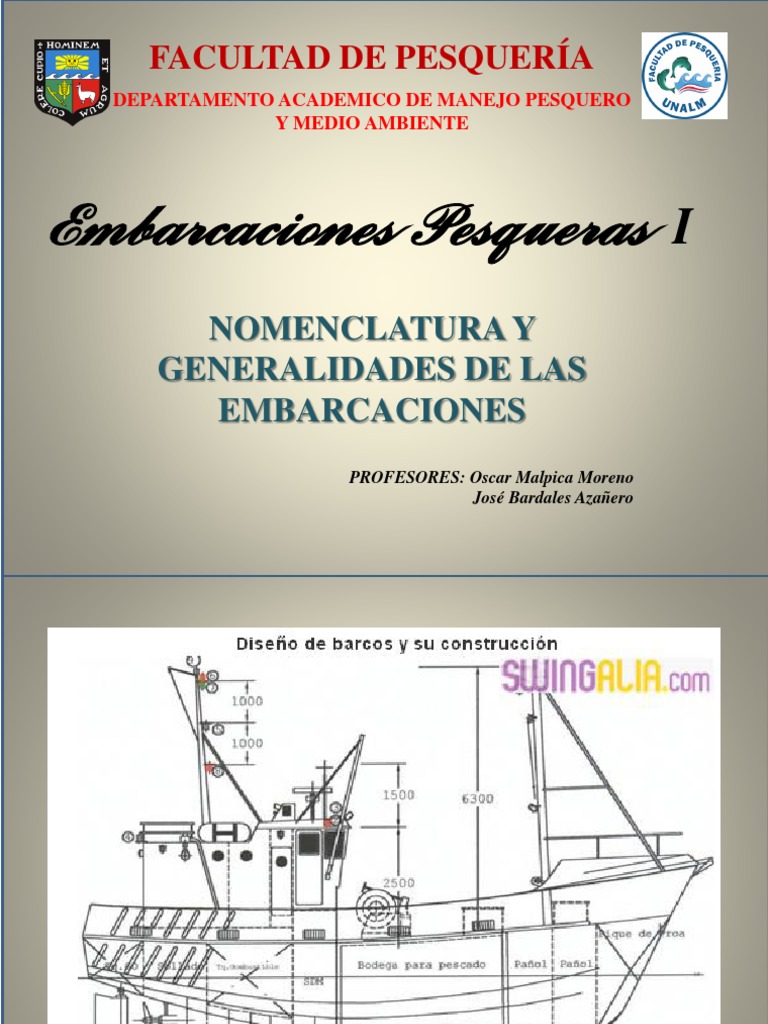 OSCAR - Nomenclatura y Generalidades de Embarcaciones | PDF | Buques | Transporte de agua