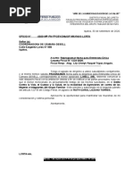 OFICIO A Medicina Legal Solicitando Examen Post Facto - Estefanía Castillo López | PDF | Perú ...
