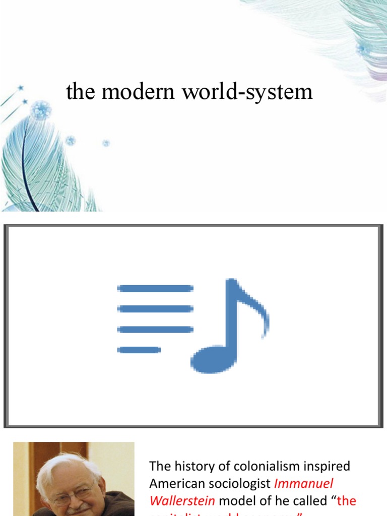 The Modern World System | PDF | World Systems Theory | Poverty