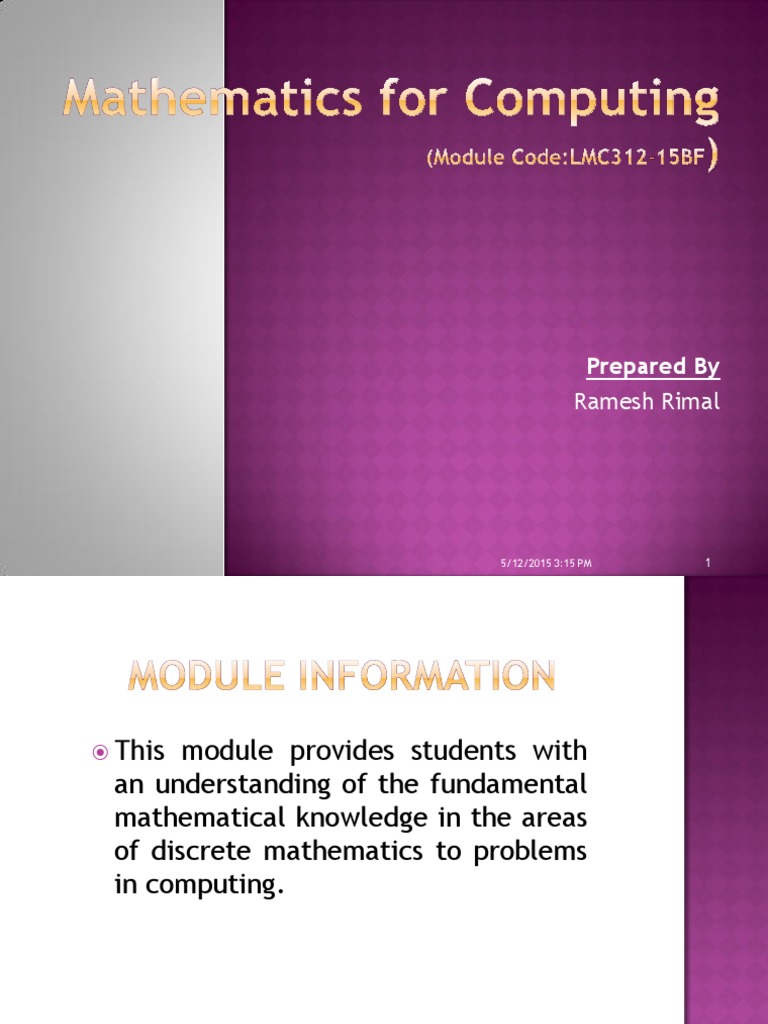 MFC1 PDF | PDF | Discrete Mathematics | Logic