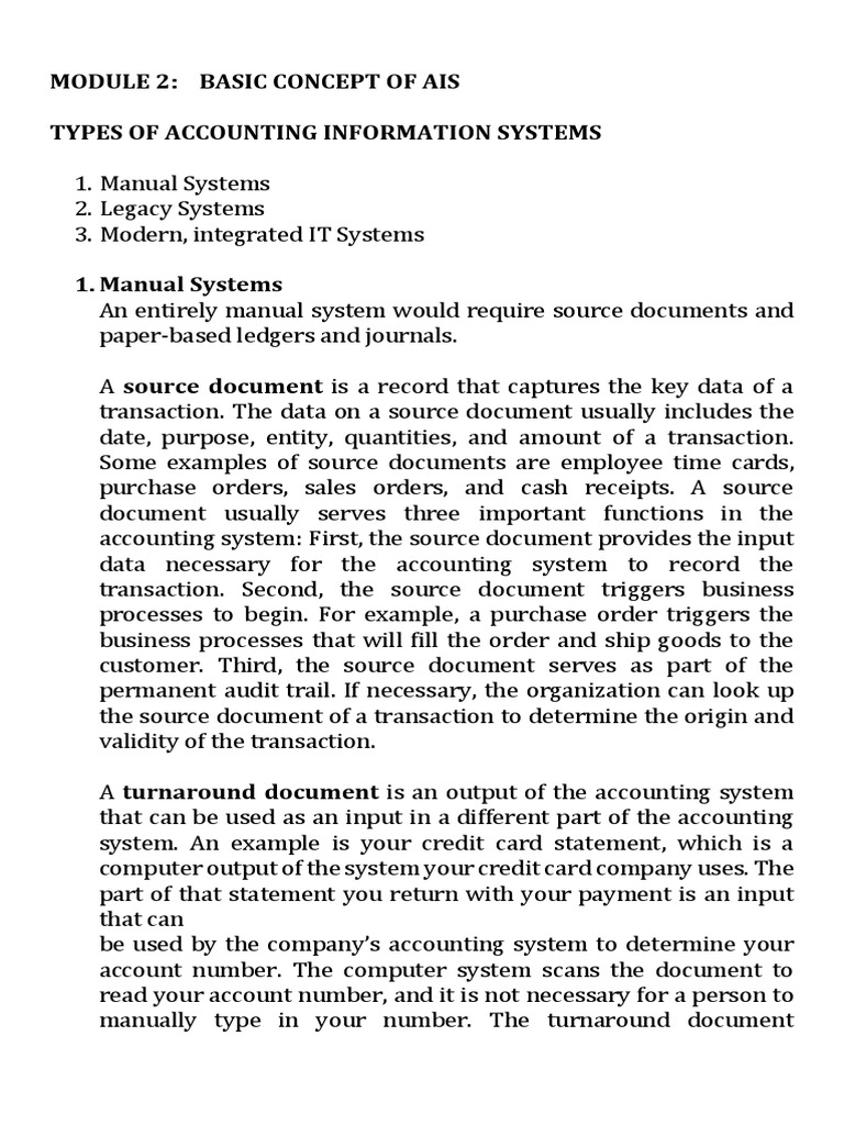 Ais Module 2 3 PDF | PDF | Electronic Data Interchange | Internal Control