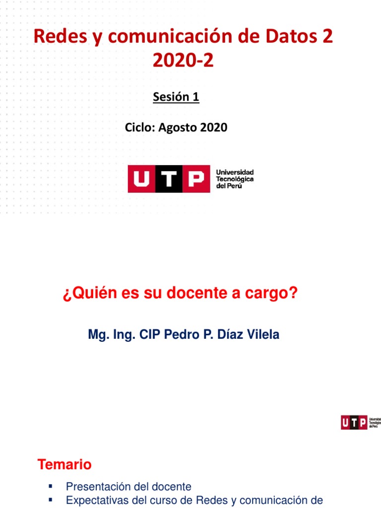 Redes y Comunicación de Datos 2 | PDF | Red de computadoras | Red de ...