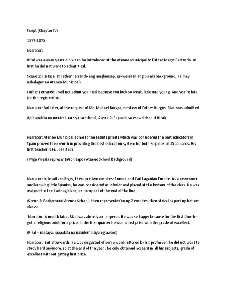 Script CHAPTER4 | PDF | Philippines