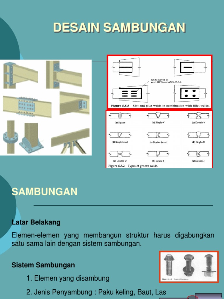 Desain Sambungan Struktur Baja | PDF