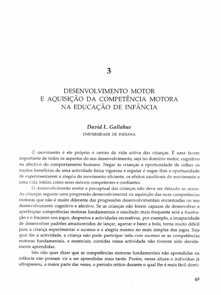 Gallahue | PDF | Bem-estar