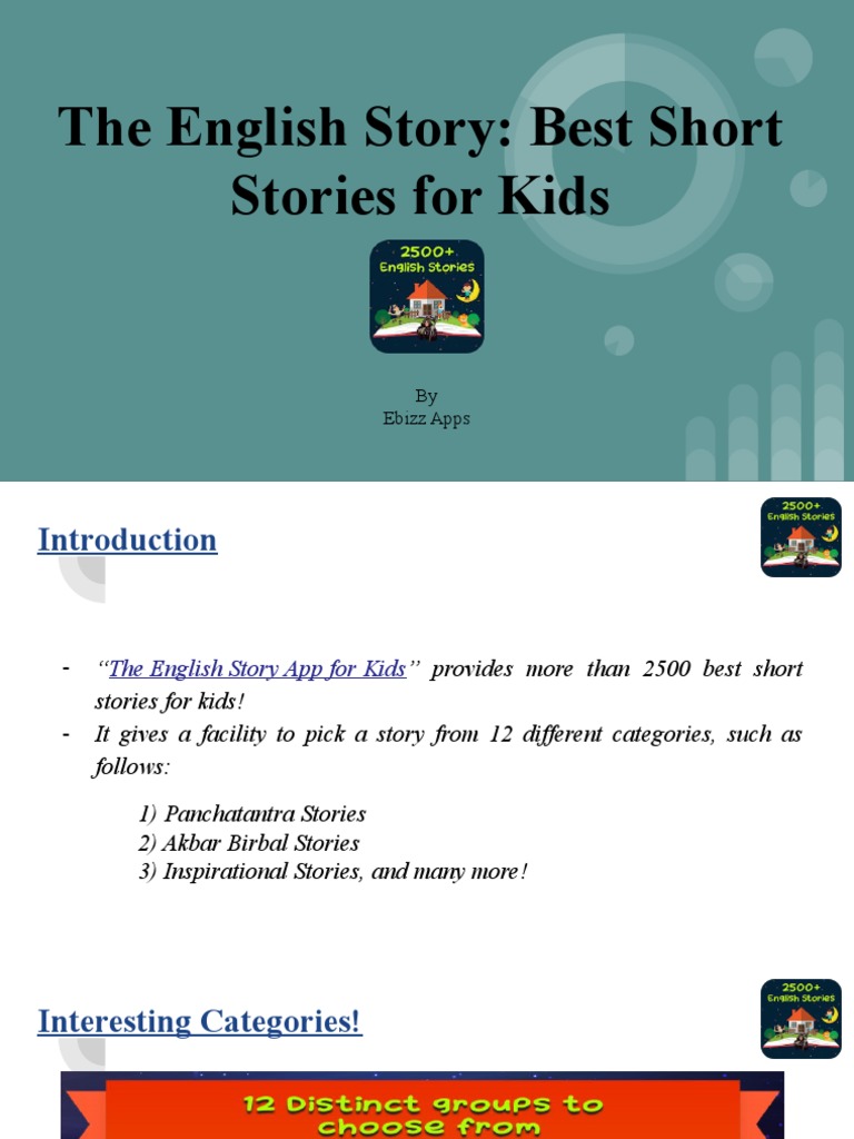 The English Story Best Short Stories For Kids | PDF
