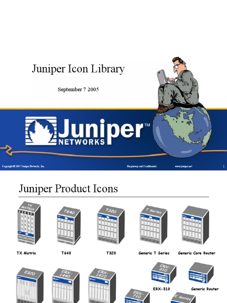 Juniper Icon Library Sept 7 | PDF | Juniper Networks | Virtual Private ...