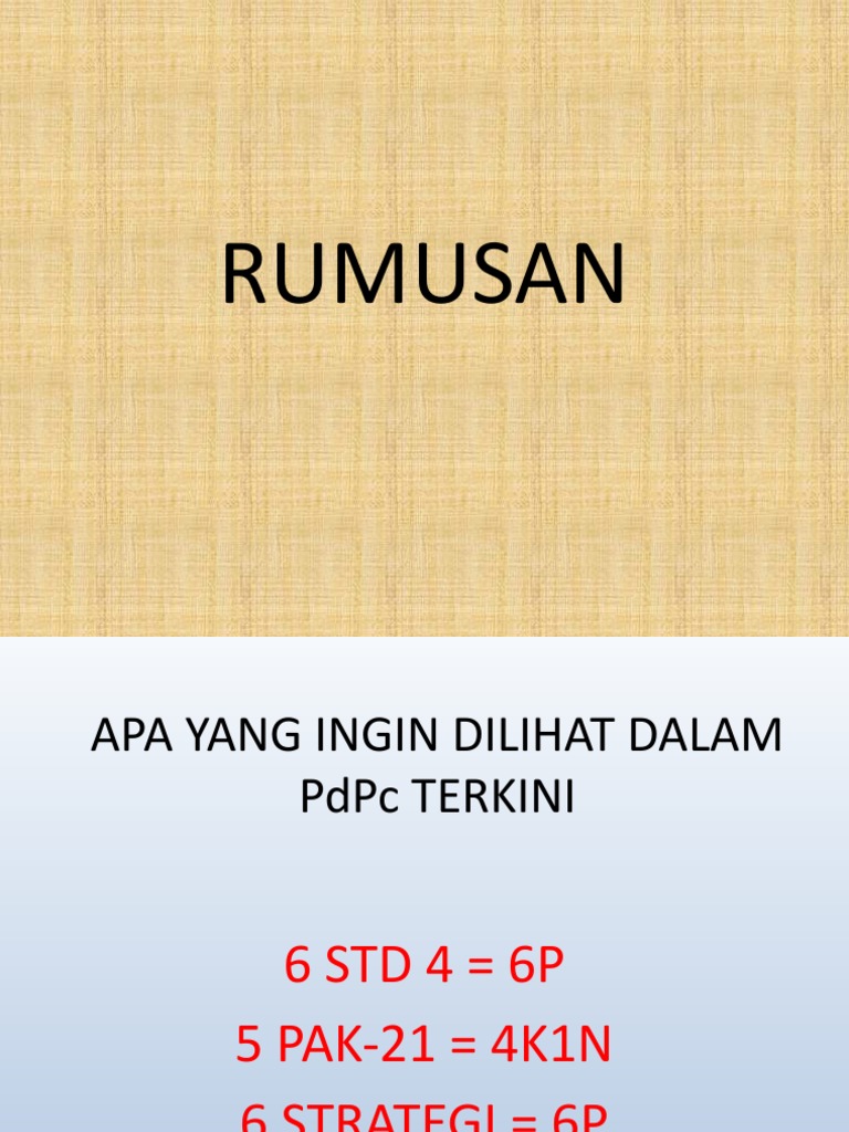 Elemen Wajib Dalam PDPC | PDF | Karier & Perkembangan