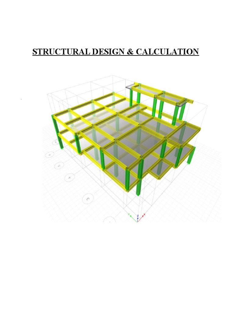 Structural Design & Calculation | PDF | Strength Of Materials ...