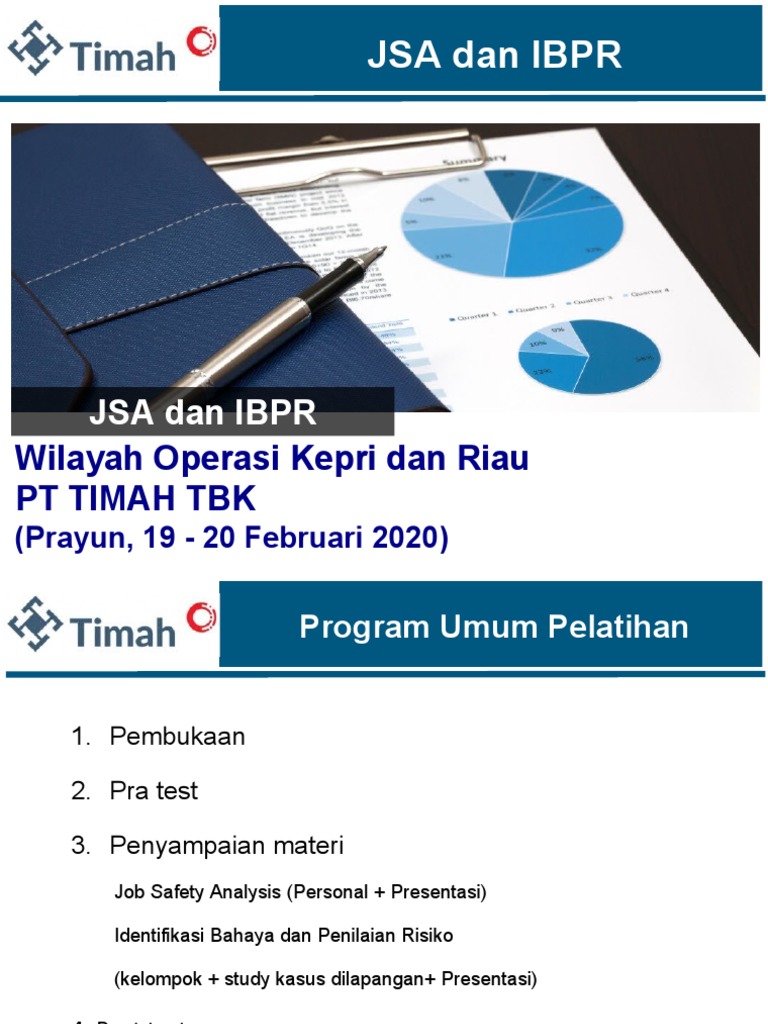 Analisis JSA dan IBPR di Pertambangan | PDF