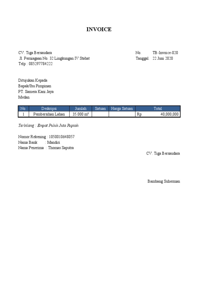 Invoice Pdf