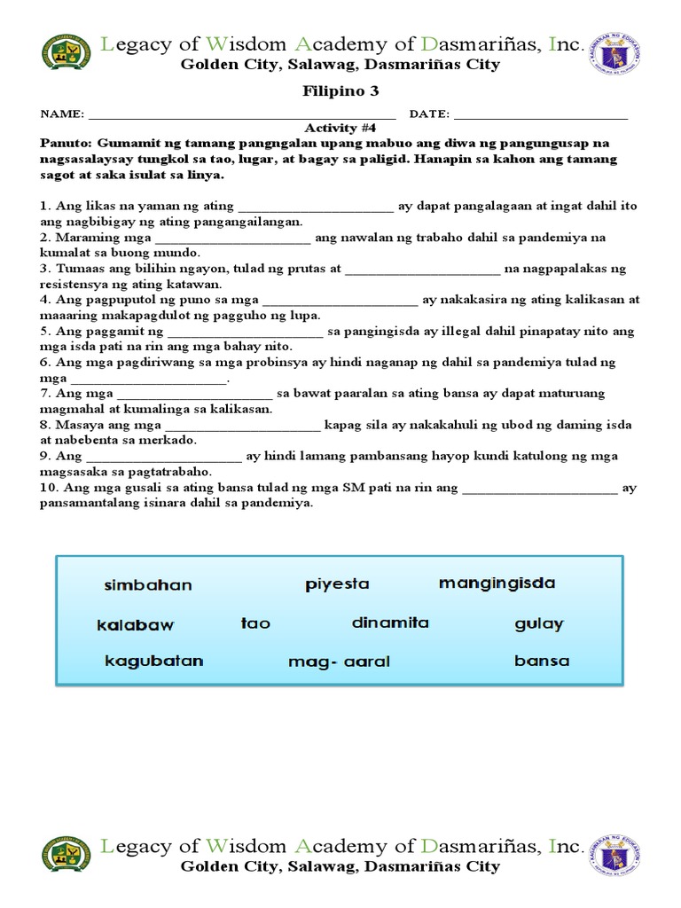 Activity 4 SS2 | PDF