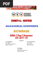 Managerial Economics Case Study | PDF